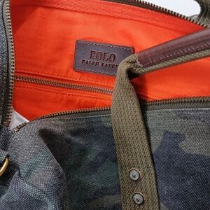 Polo Ralph Lauren | Bags | Polo Ralph Lauren Tigerpatch Camo Canvas Freedom Seekers Duffel Bag ...